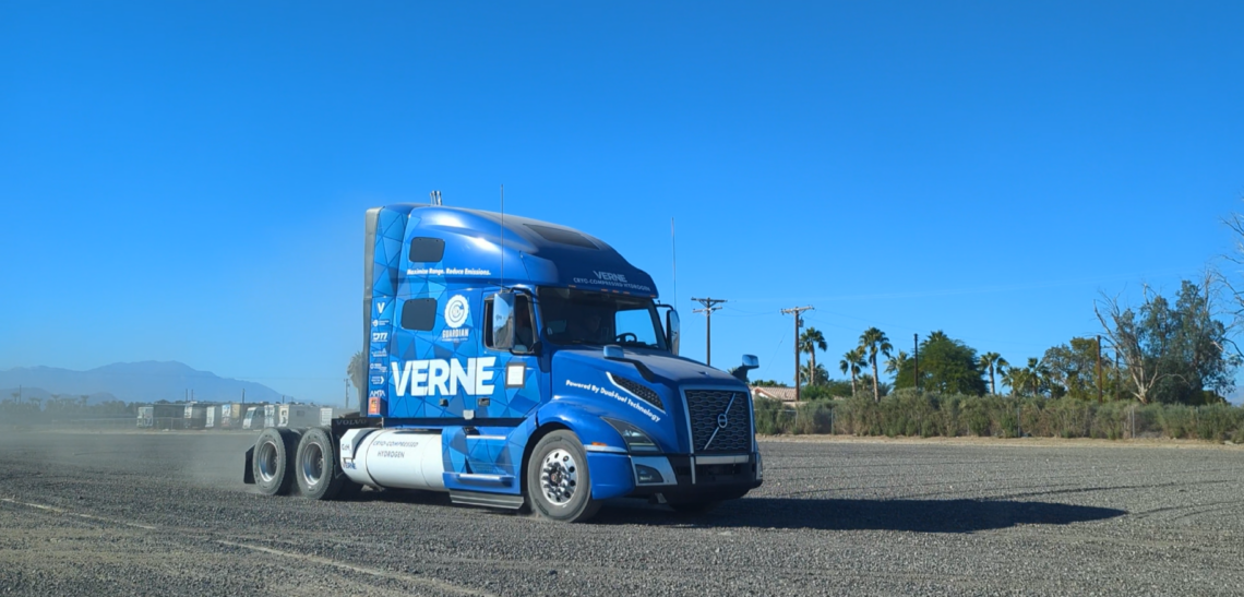 Verne Demonstrates World’s First Cryo-Compressed Hydrogen Truck in ...